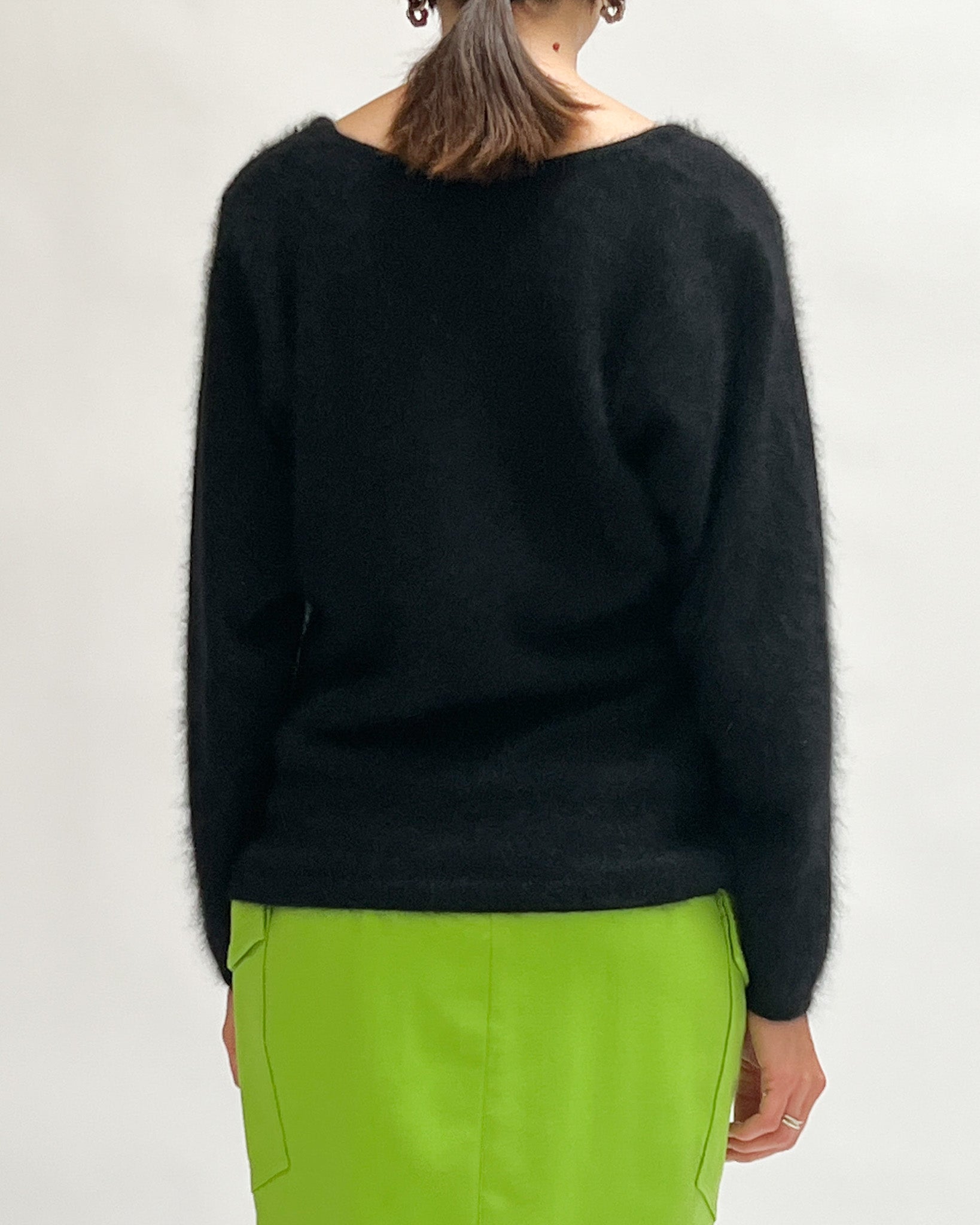 Angora Sweater - Black | Garmentory
