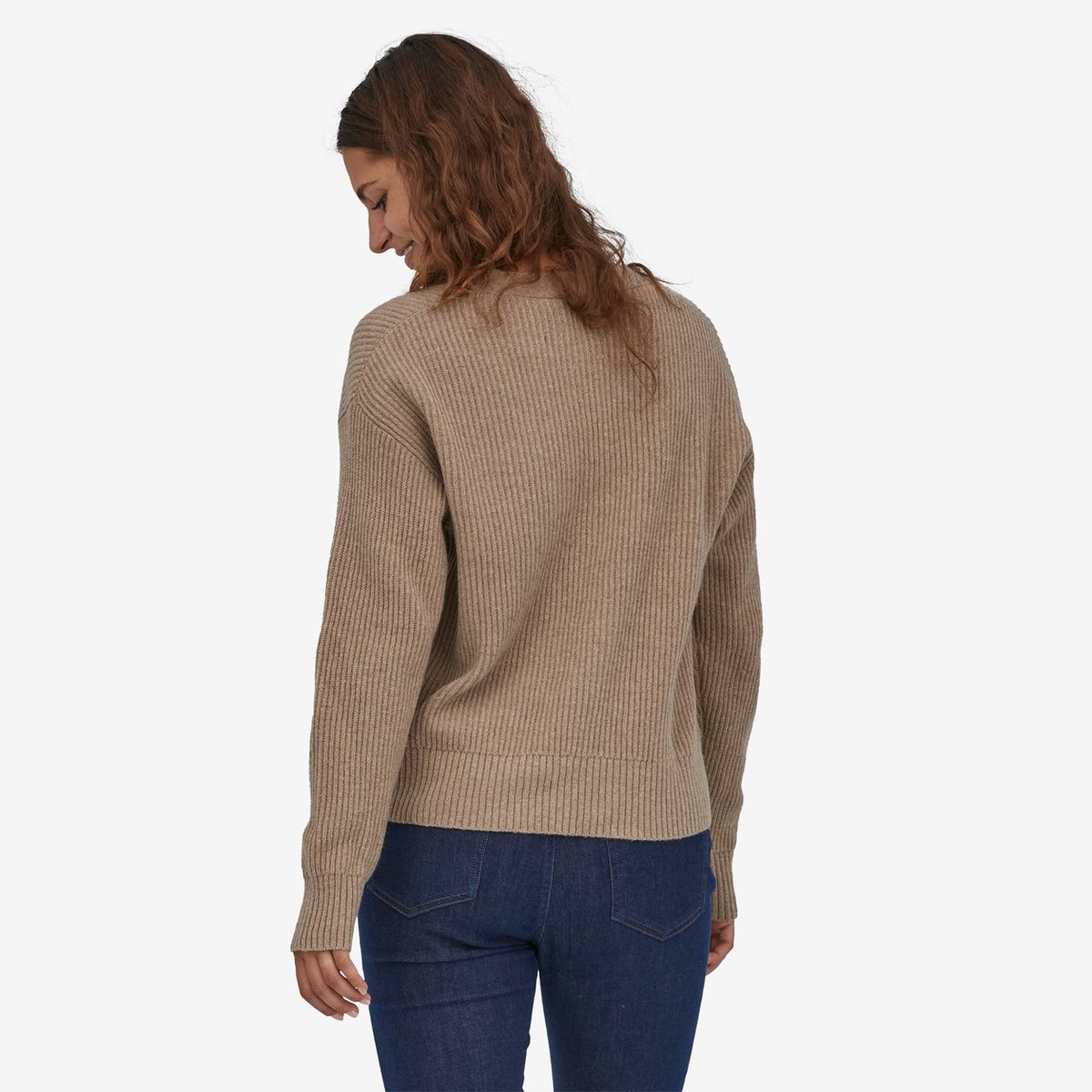 Patagonia Womens Recycled Wool Cardigan - El Cap Khaki | Garmentory