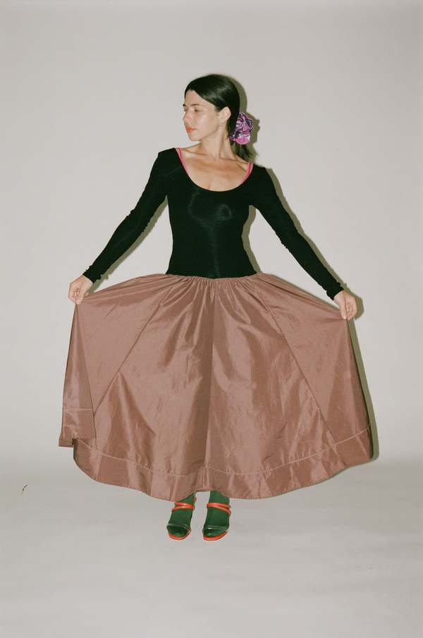 Maryam Nassir Zadeh Maddox Dress - Canyon | Garmentory