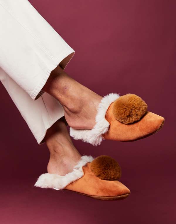AoverA Noma Slipper - Tan | Garmentory