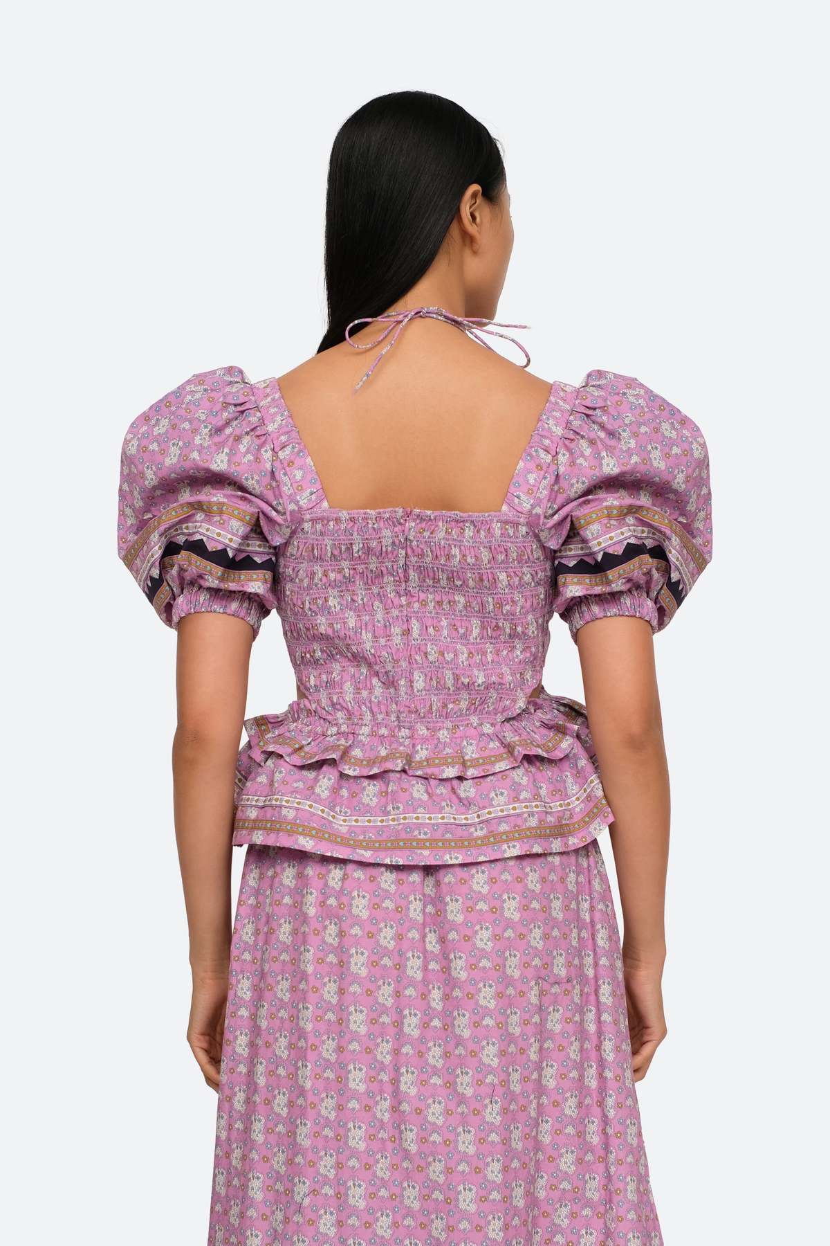 Sea NY Perry Cutout Top - Lilac | Garmentory