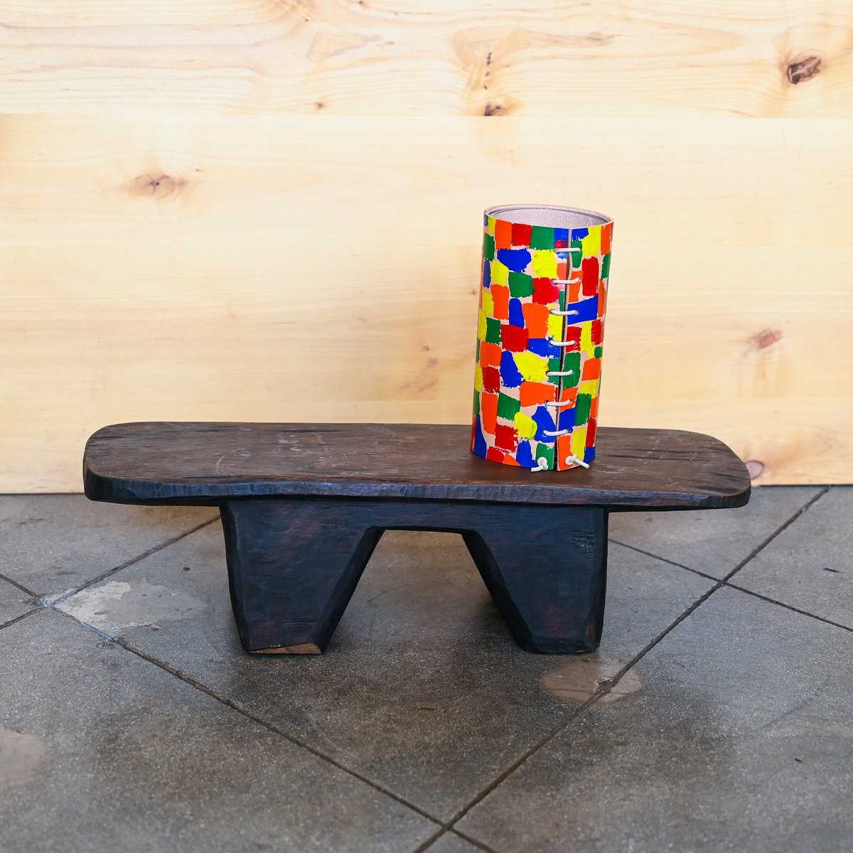 Made Solid Antique Small Senufo Bench from Cote d'Ivoire | Garmentory