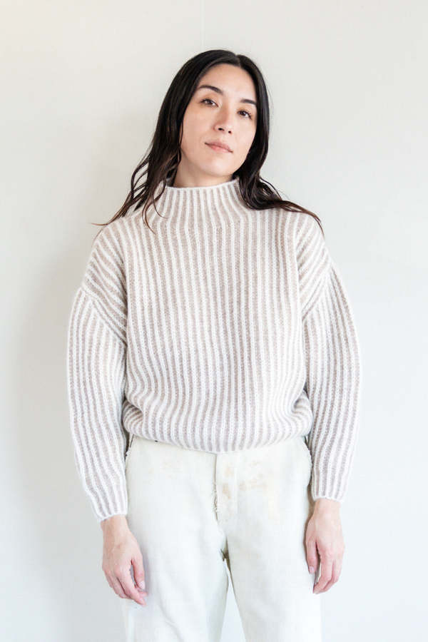 Micaela Greg Ines Sweater - Oatmeal | Garmentory