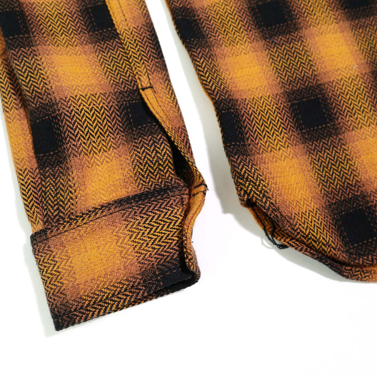 Rogue Territory Heavy HB Western Shirt - Gold Plaid | Garmentory