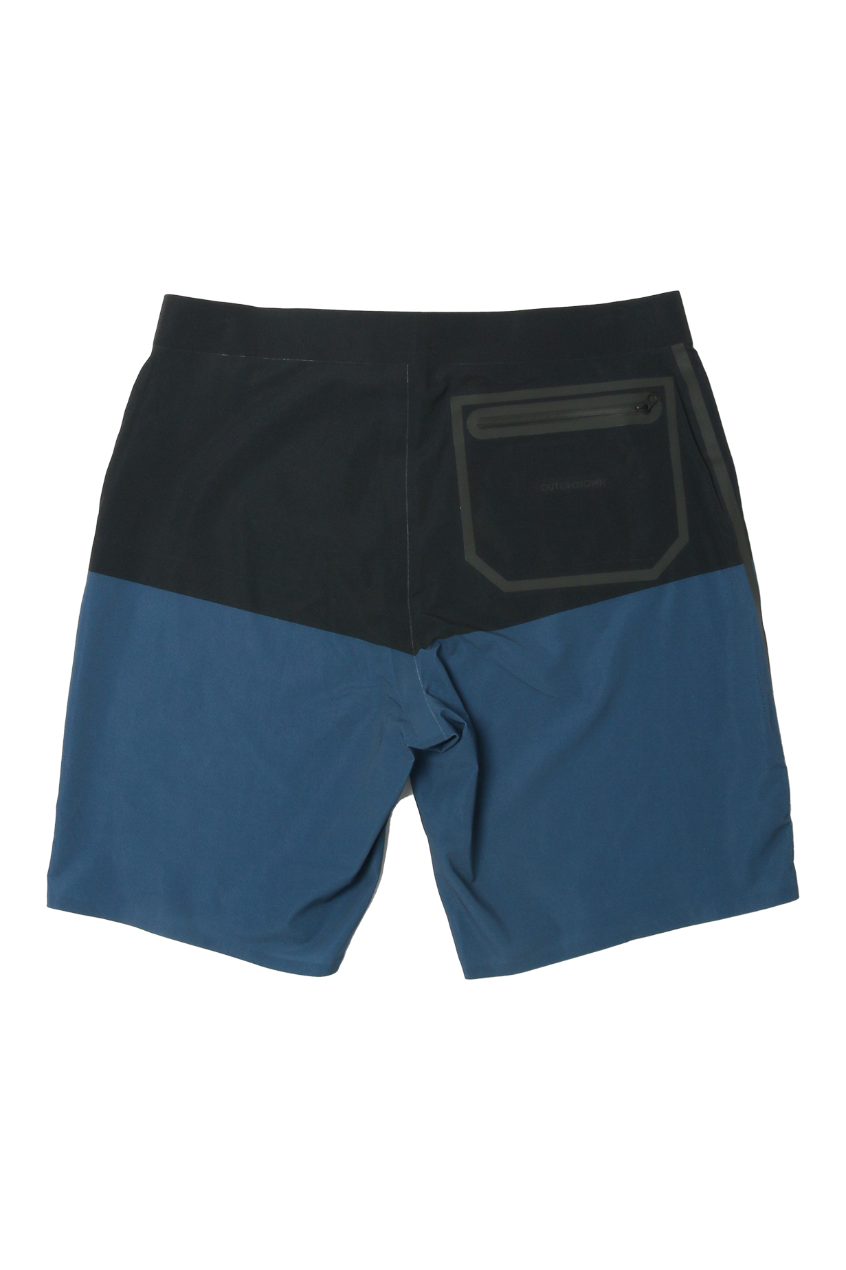 Outerknown Apex Kelly Slater Trunks - DARK DENIM BLOCK/PACIFIC SURFATURE | Garmentory