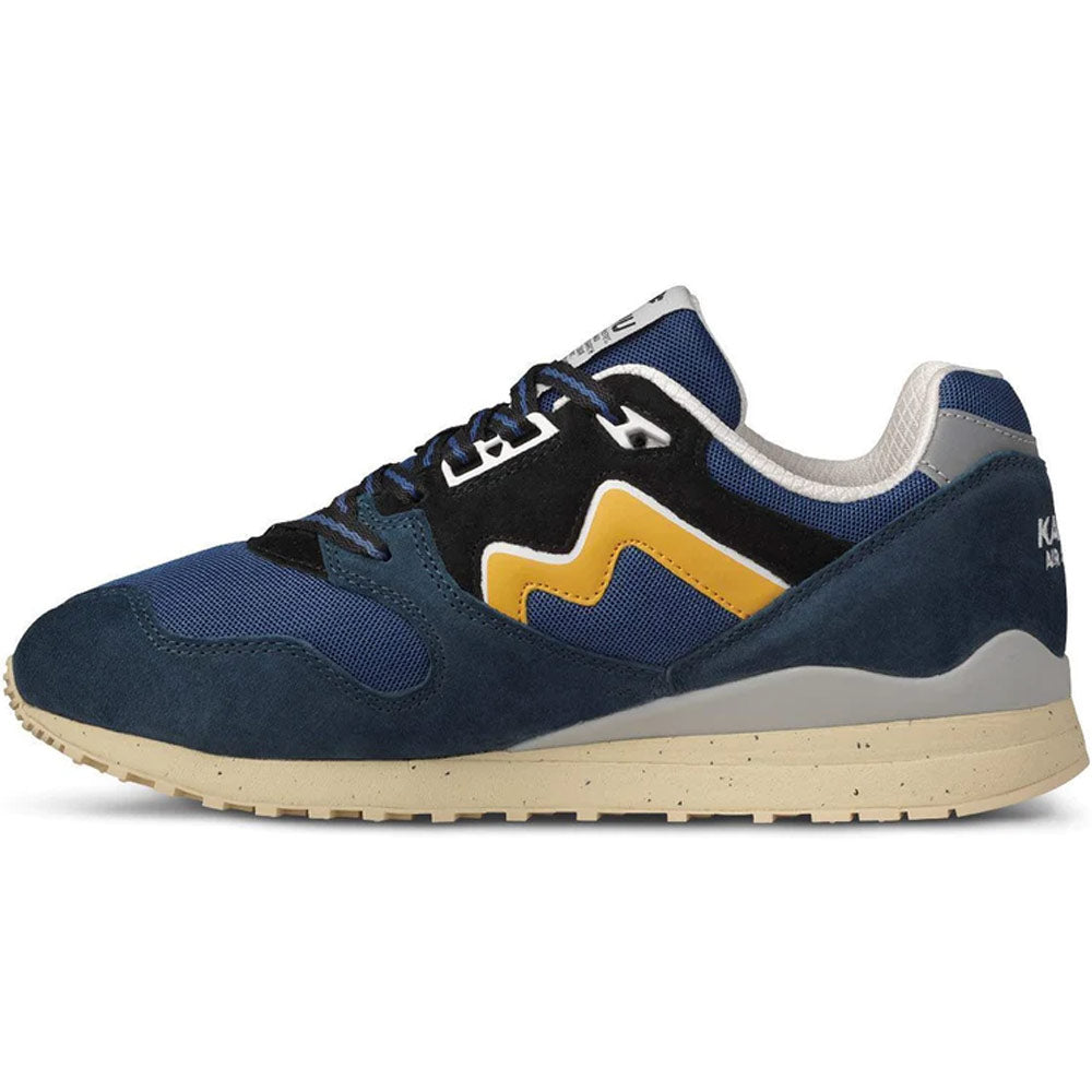 Karhu Synchron Classic Shoes - Blue Wing Teal/Amber Yellow | Garmentory