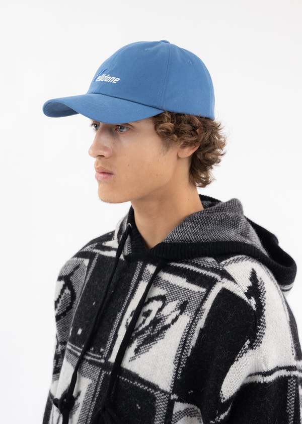 We11done Wd Logo Cap - Blue | Garmentory