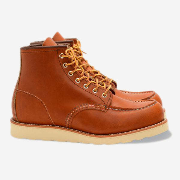 Red Wing Shoes Classic Moc 6-Inch Leather Boots - Oro Legacy | Garmentory