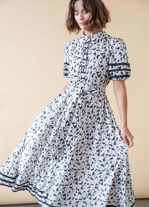 The Great. Bonbon Dress - BW Floral | Garmentory