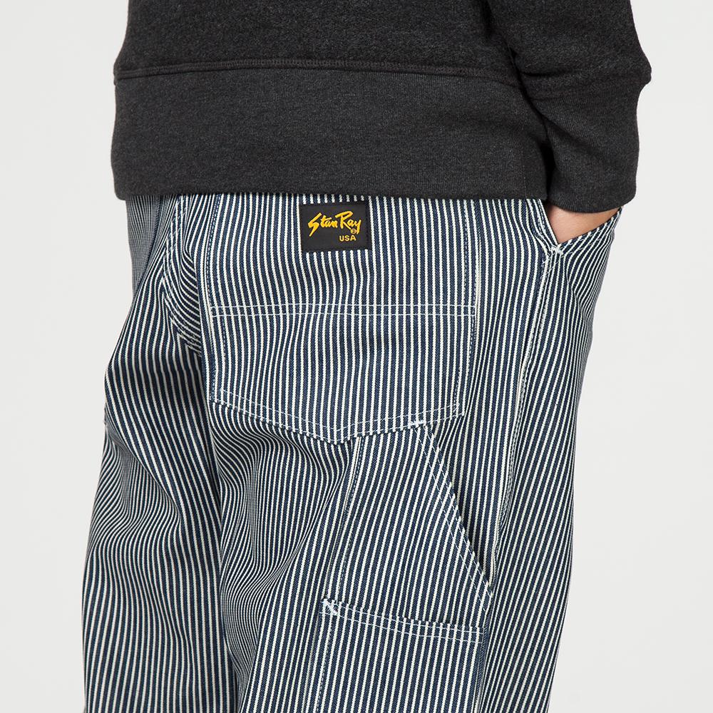 STAN RAY SINGLE KNEE PAINTER PANT - HICKORY STRIPE | Garmentory