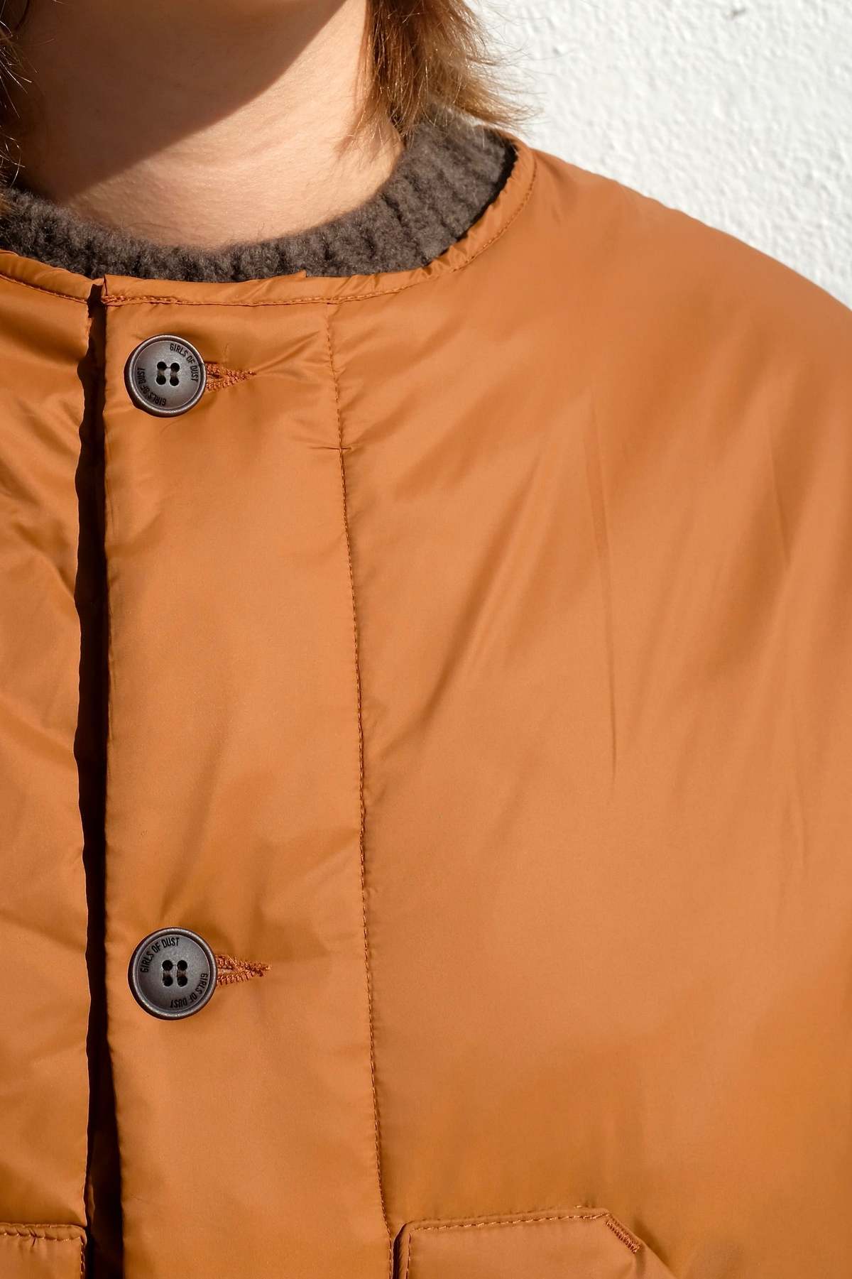 Girls of Dust Fury Nylon Nuclear Jacket - Caramel | Garmentory