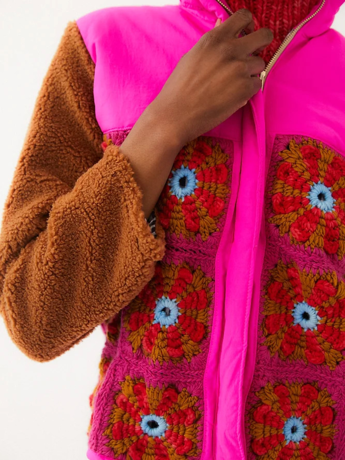 Tach Clothing Nicoleta Crochet Jacket - Multi | Garmentory