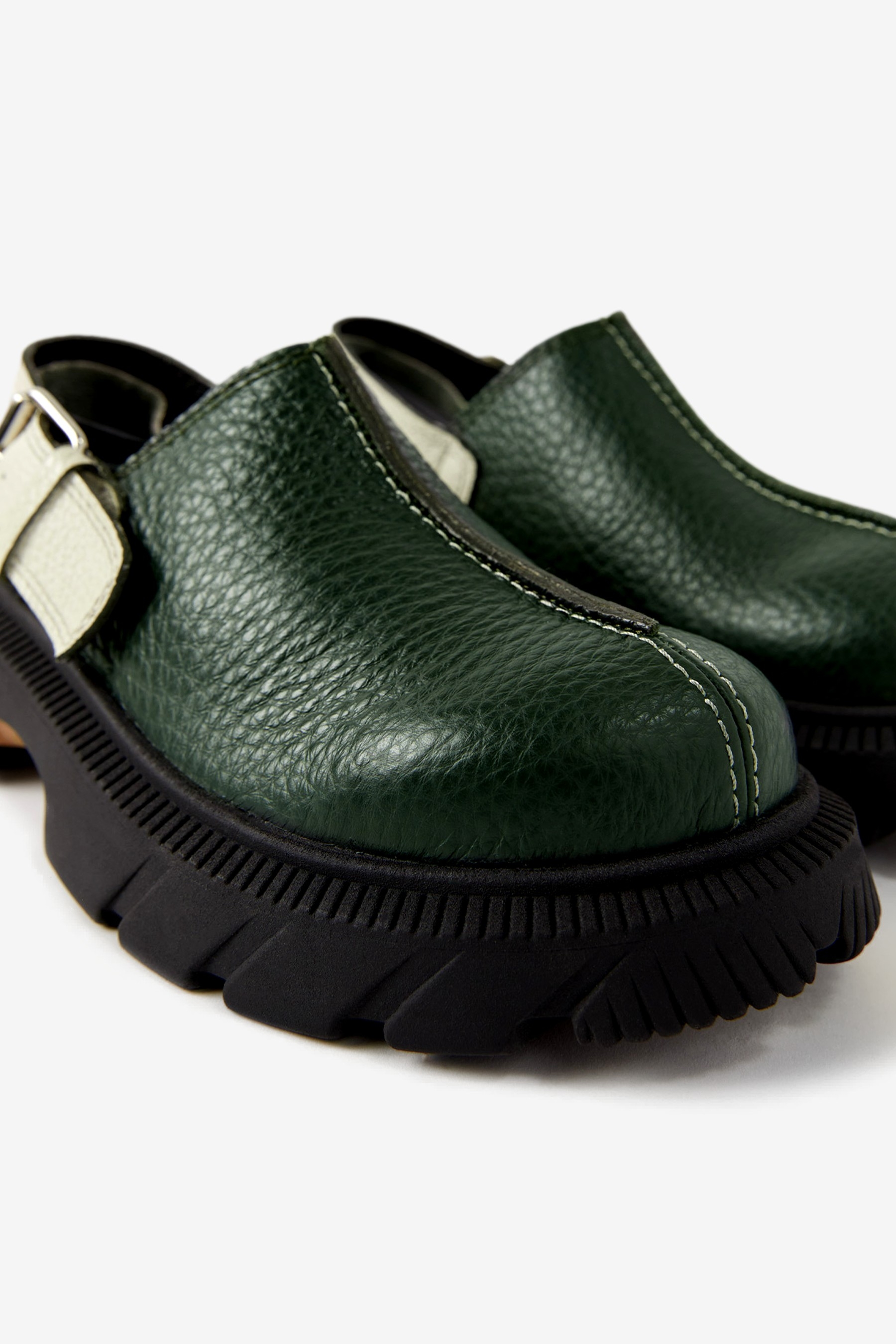 Miista Ota Mules - Khaki | Garmentory