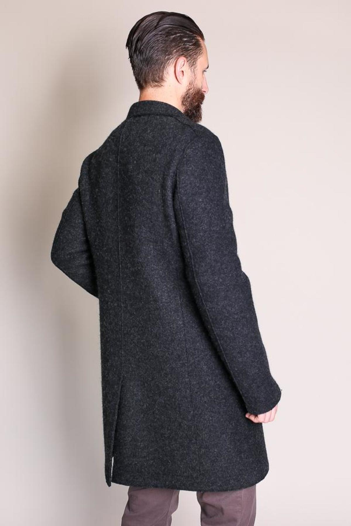 Harris Wharf London Boxy Coat in Anthracite | Garmentory