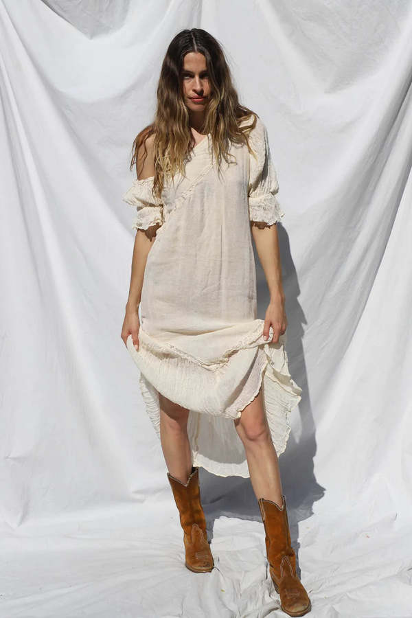 Jen's Pirate Booty Charity Dress - Natural | Garmentory