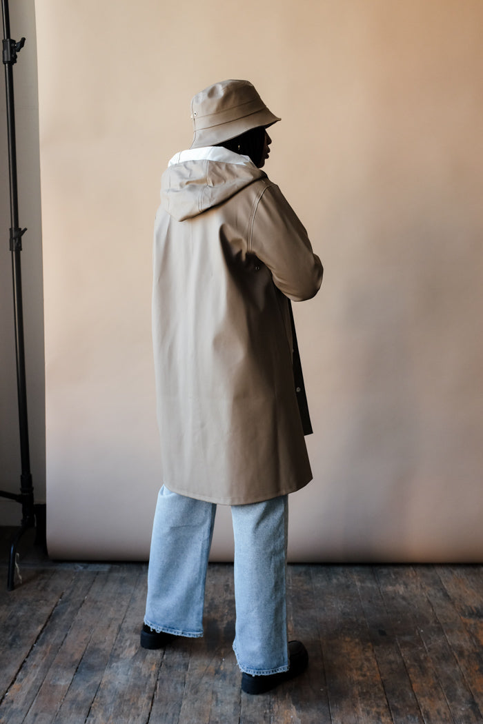 Stutterheim MOSEBACKE RAIN JACKET - MOLE | Garmentory