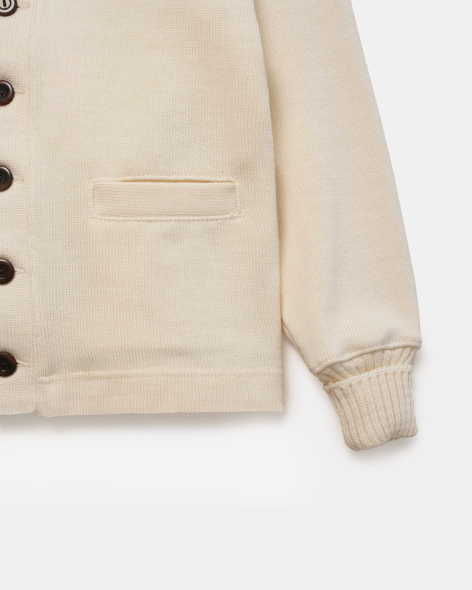 Dehen Classic Cardigan - Off White | Garmentory
