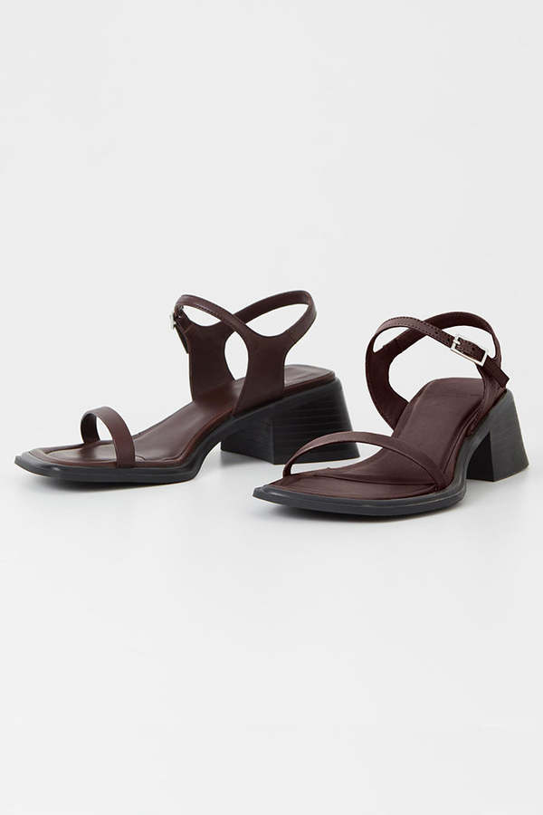 Vagabond INES TWO STRAP SANDAL - CHESTNUT | Garmentory