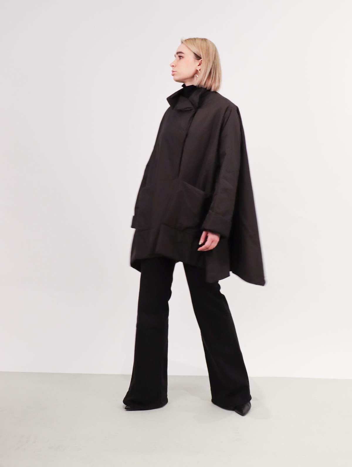 Igor A-Line Jacket - Black | Garmentory