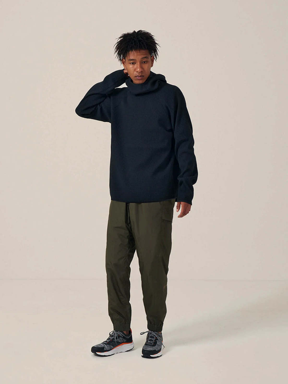 Goldwin Thermal Hoodie - Black | Garmentory