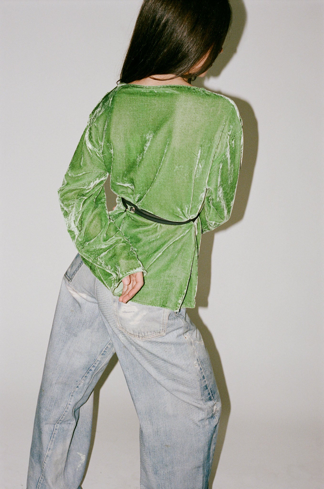 Baserange Unir Top - Vella Green | Garmentory