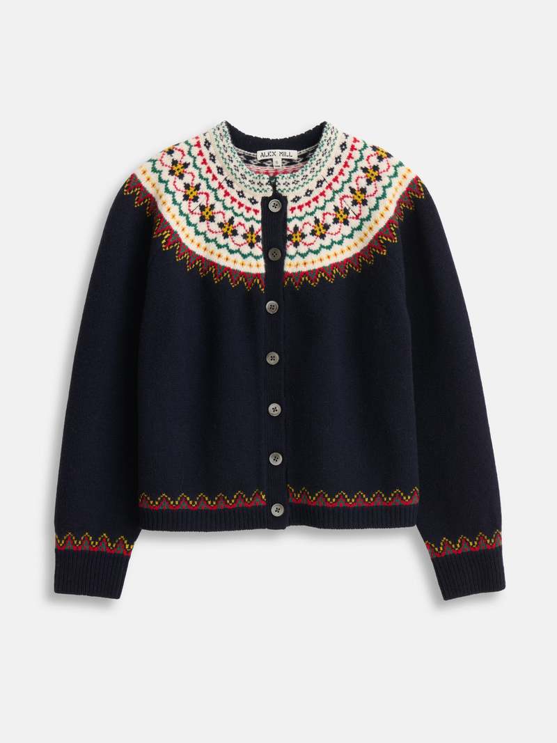 Alex Mill Fair Isle Cardigan