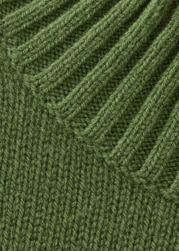 Caramel HIGH NECK JUMPER - BASIL | Garmentory