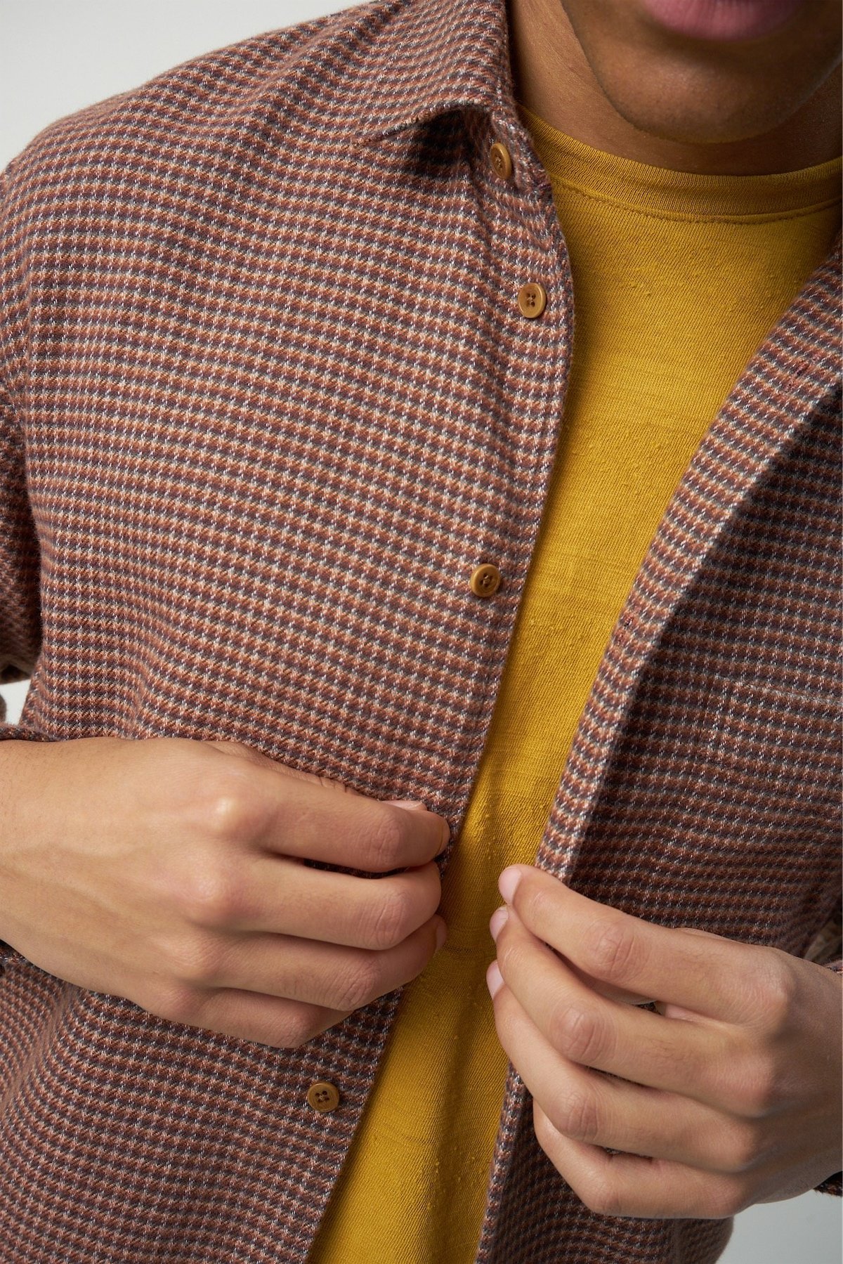 Delikatessen Strong Shirt - Brown | Garmentory