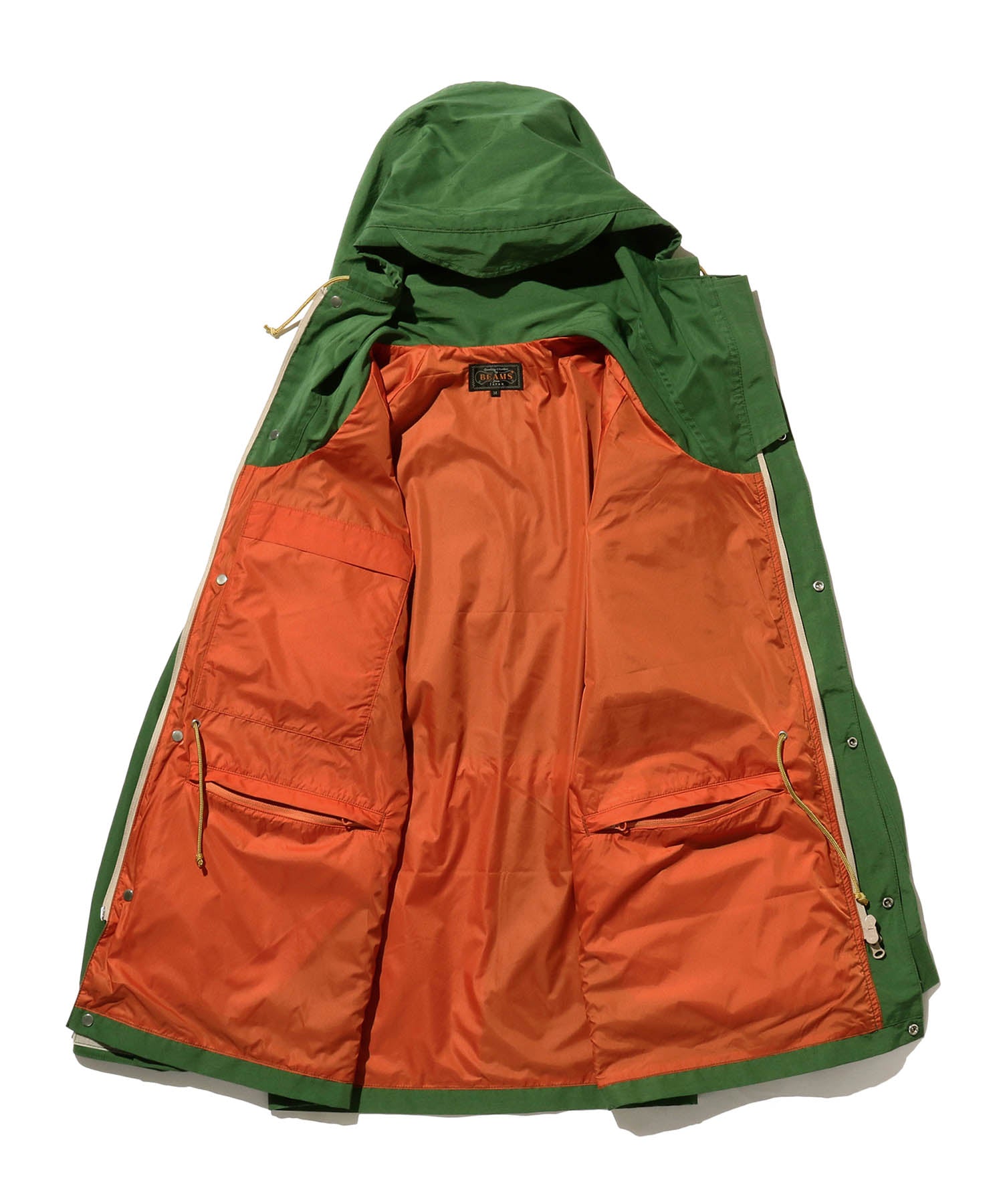 BEAMS PLUS 60/40 Cloth Mountain Parka Jacket - Green | Garmentory