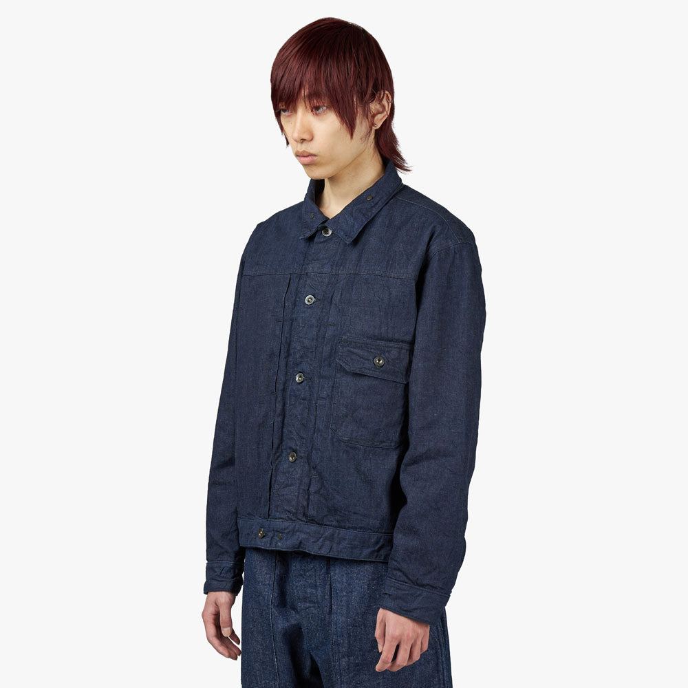 Engineered Garments 10oz Cone Denim Trucker Jacket - Indigo | Garmentory