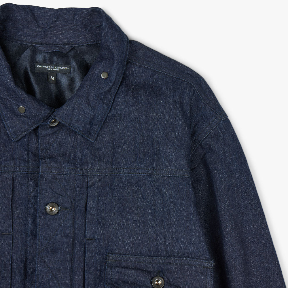 Engineered Garments 10oz Cone Denim Trucker Jacket - Indigo | Garmentory