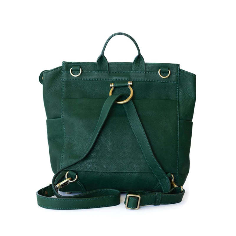 Sapahn Natasha Mini Convertible Backpack And Crossbody Bag - Kelly ...