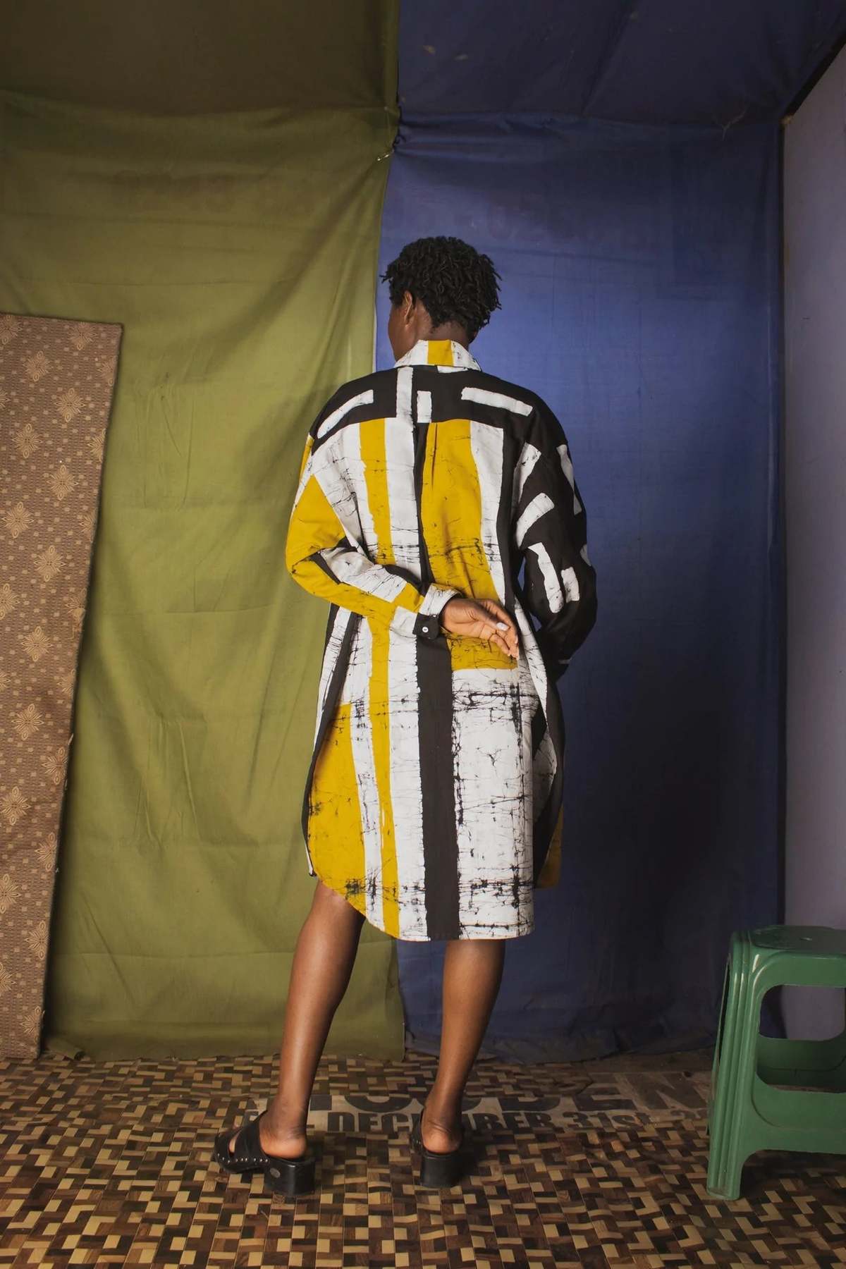 Osei Duro Labu Dress - Cut and Paste | Garmentory