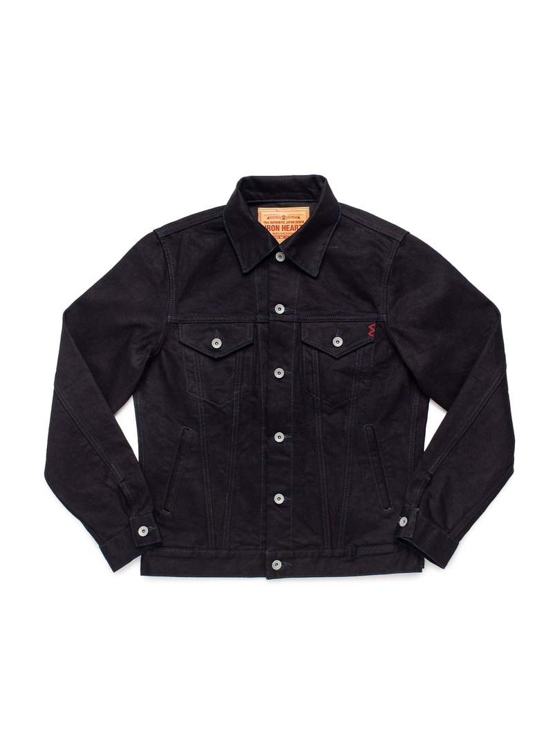 Iron Heart IH-526J-142ib -14oz Selvedge Denim Modified Type III JACKET ...