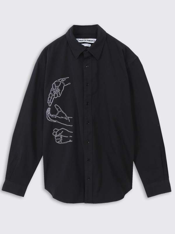 Schnayderman's Non Binary Embroidery Shirt | Garmentory