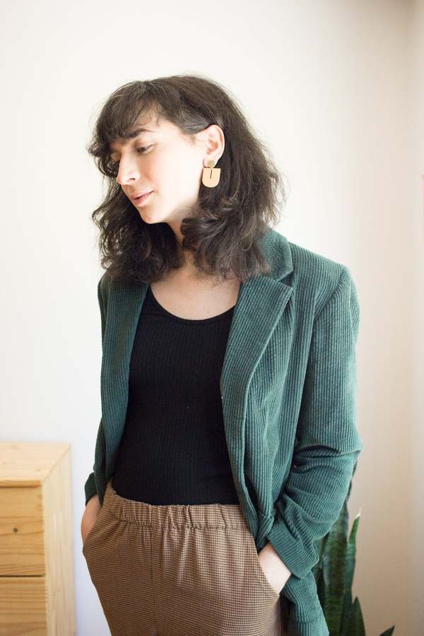 Eve Gravel Romeo Jacket - Emerald | Garmentory