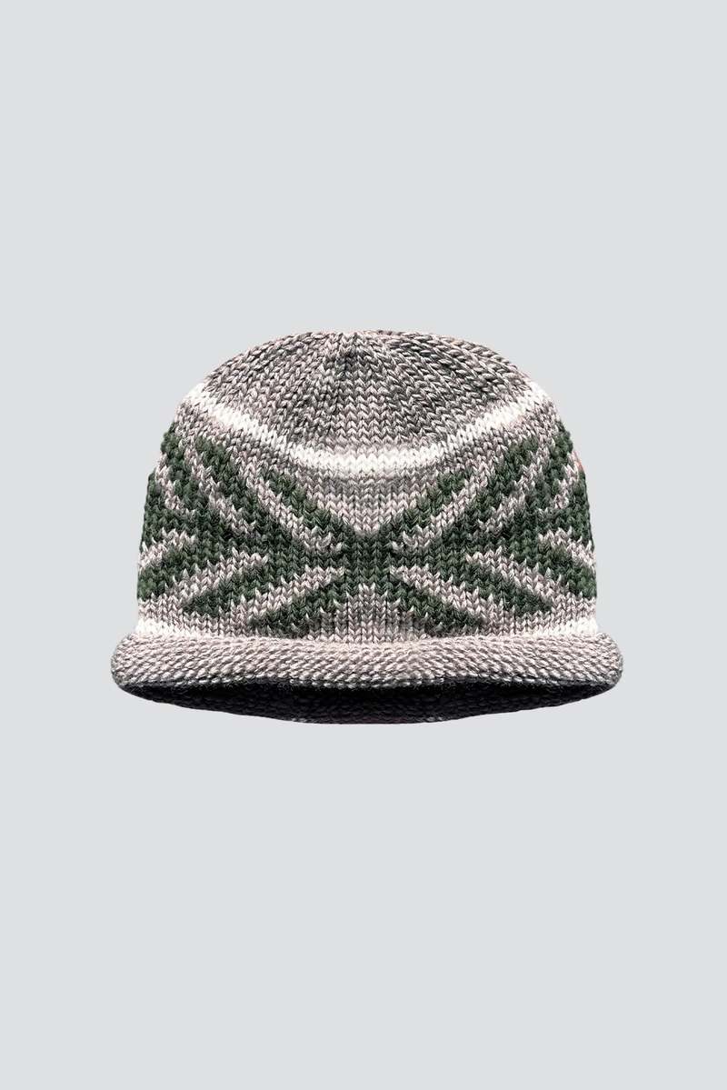 Câbleami Wool Jacquard Cap - Beige | Garmentory