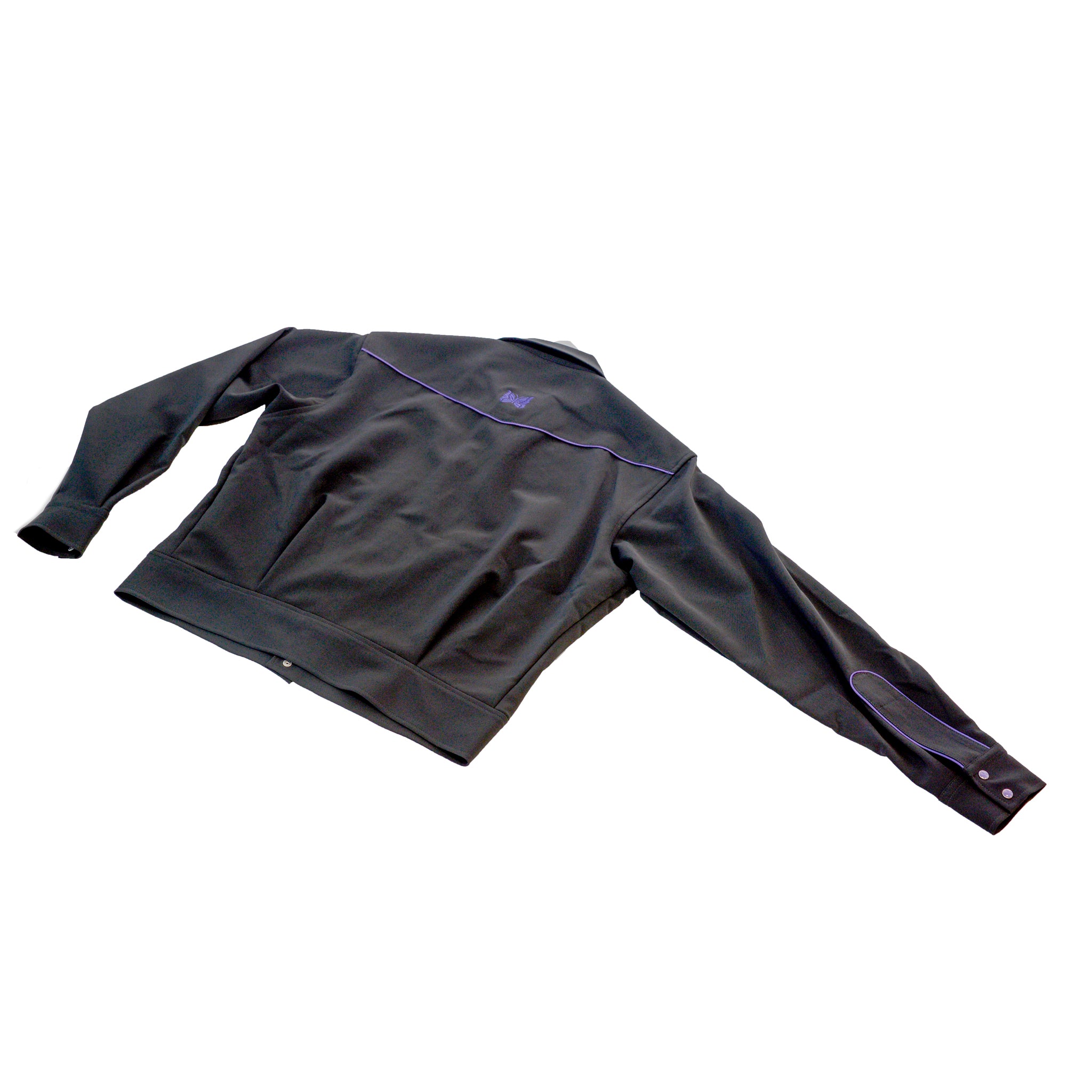 Needles Piping Cowboy Jac PE/PU Double Cloth Piping - Black | Garmentory
