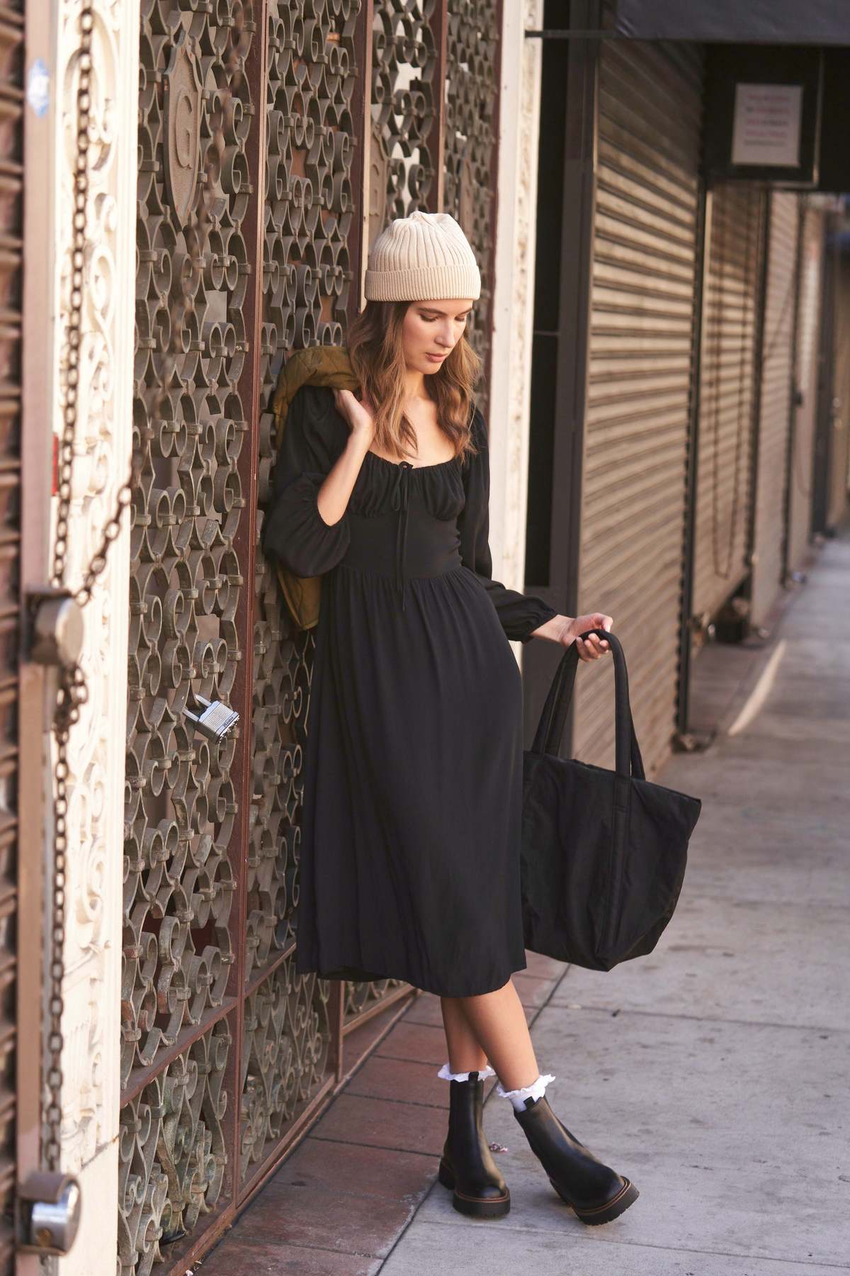 Whimsy + Row Luca Dress - Black | Garmentory