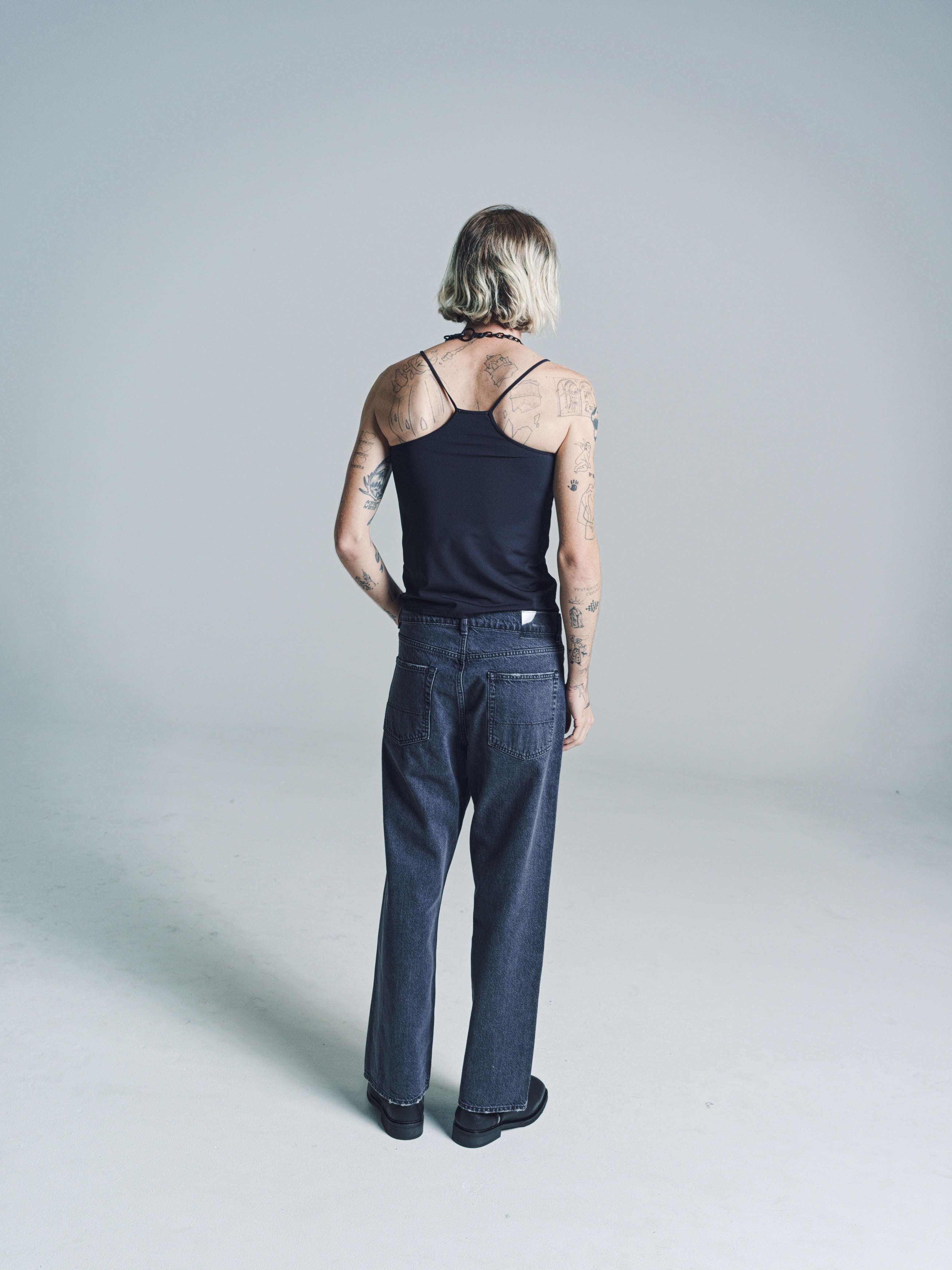 Our Legacy Tech Jersey Slender Tank - Black | Garmentory