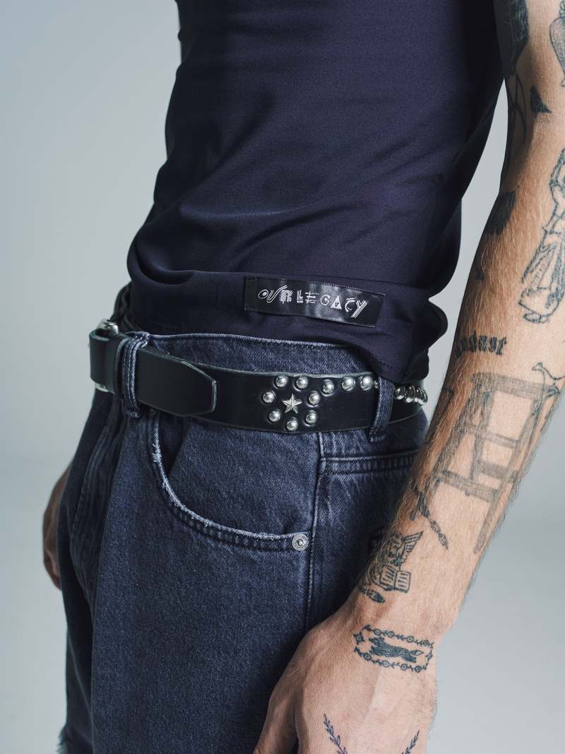 Our Legacy Tech Jersey Slender Tank - Black | Garmentory