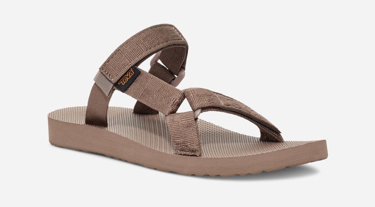 Teva Womens Textural Universal Slide - Bok Caribou | Garmentory