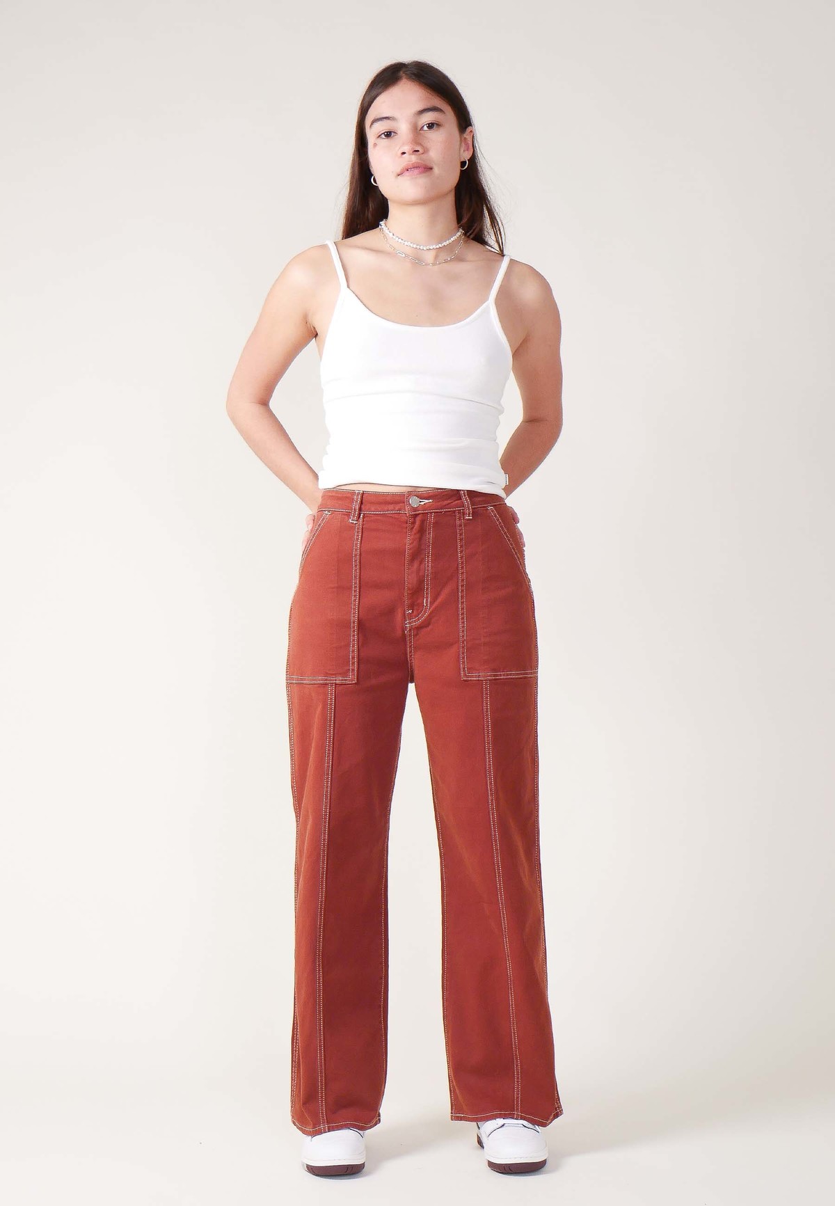 Rollas Heidi Trade Jean - Chestnut | Garmentory