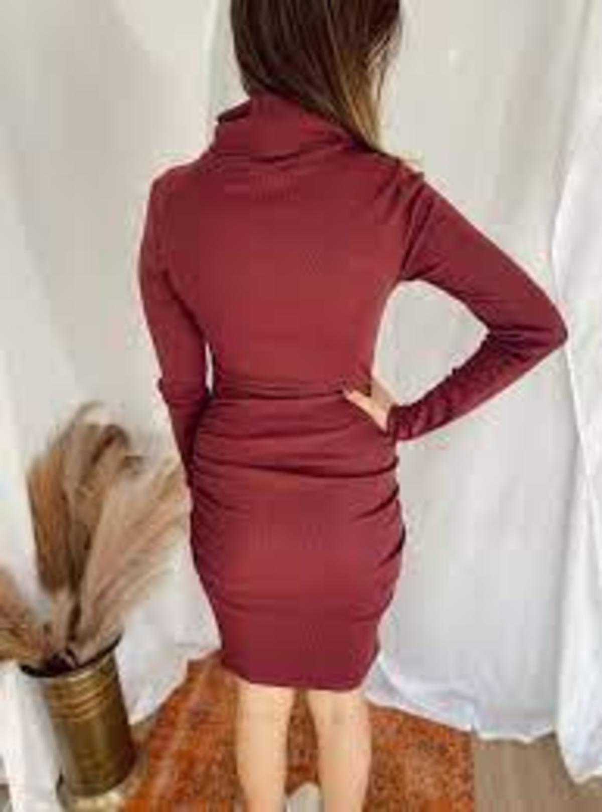 Michael Stars Velma Dress - Chestnut | Garmentory