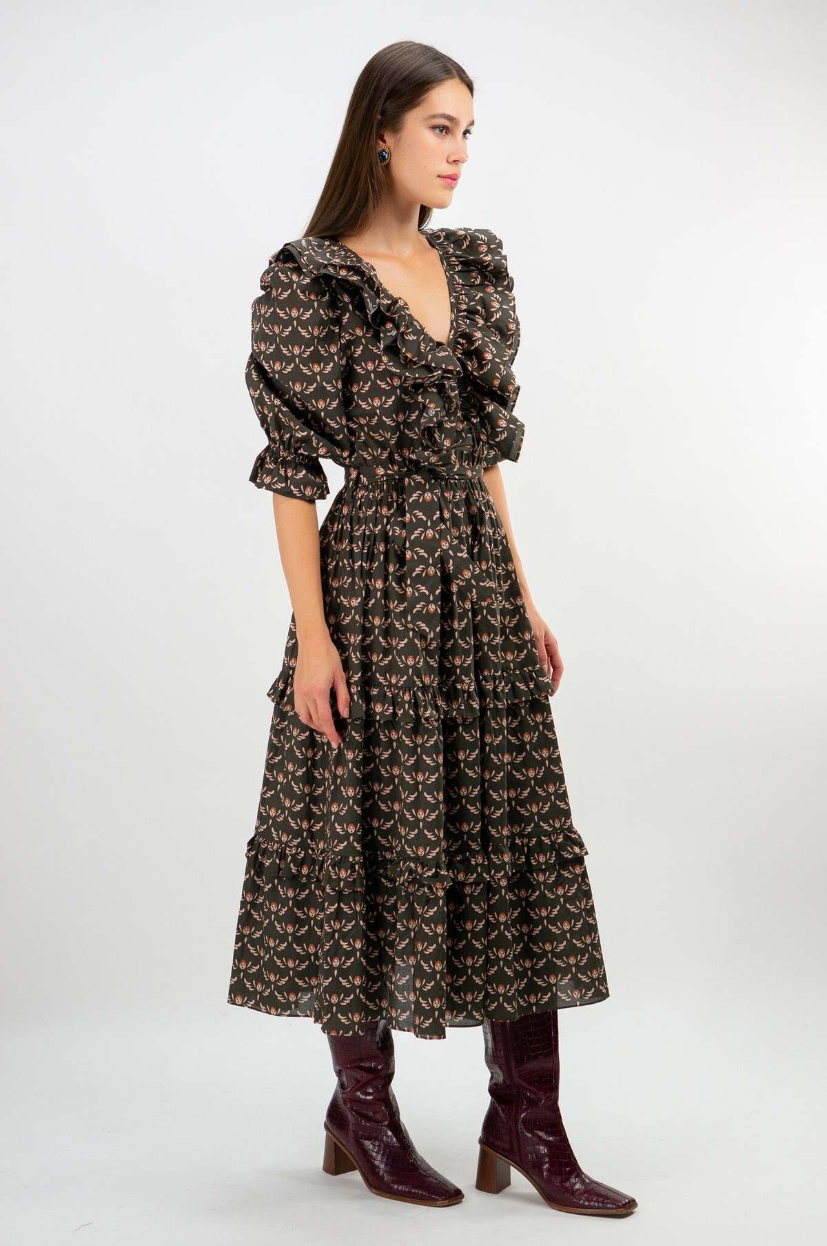 Kristinit Chiara Dress - Angel Prints | Garmentory