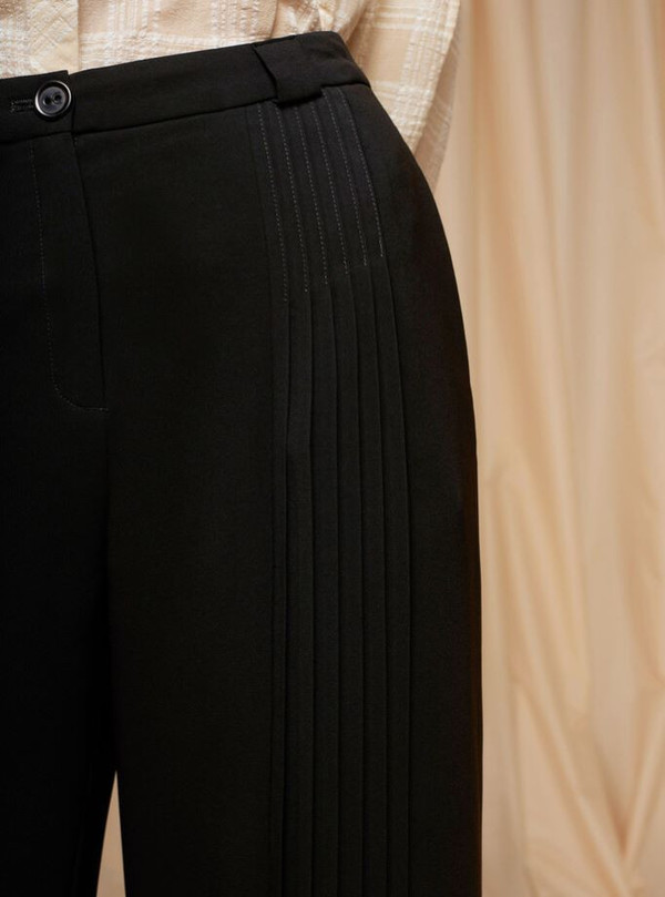 Cotélac Wide Pants Ascension - Noir | Garmentory