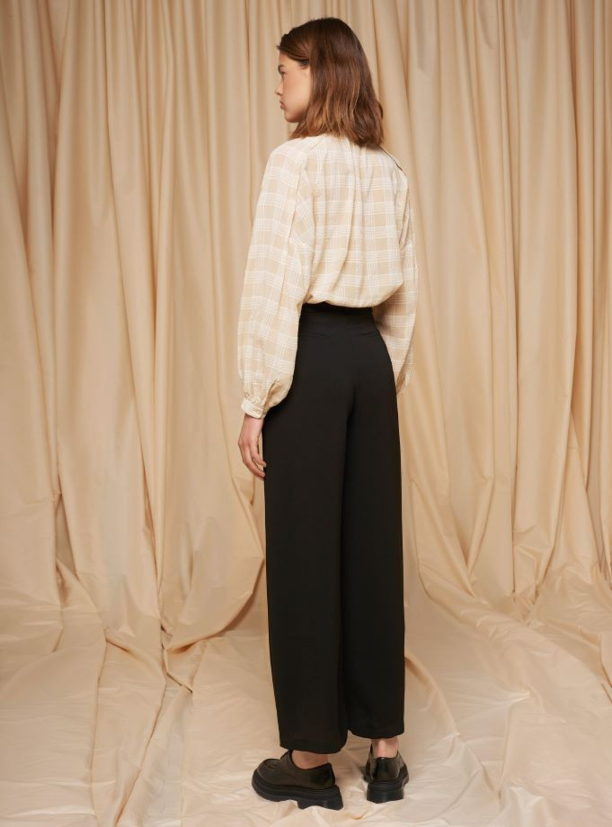 Cotélac Wide Pants Ascension - Noir | Garmentory