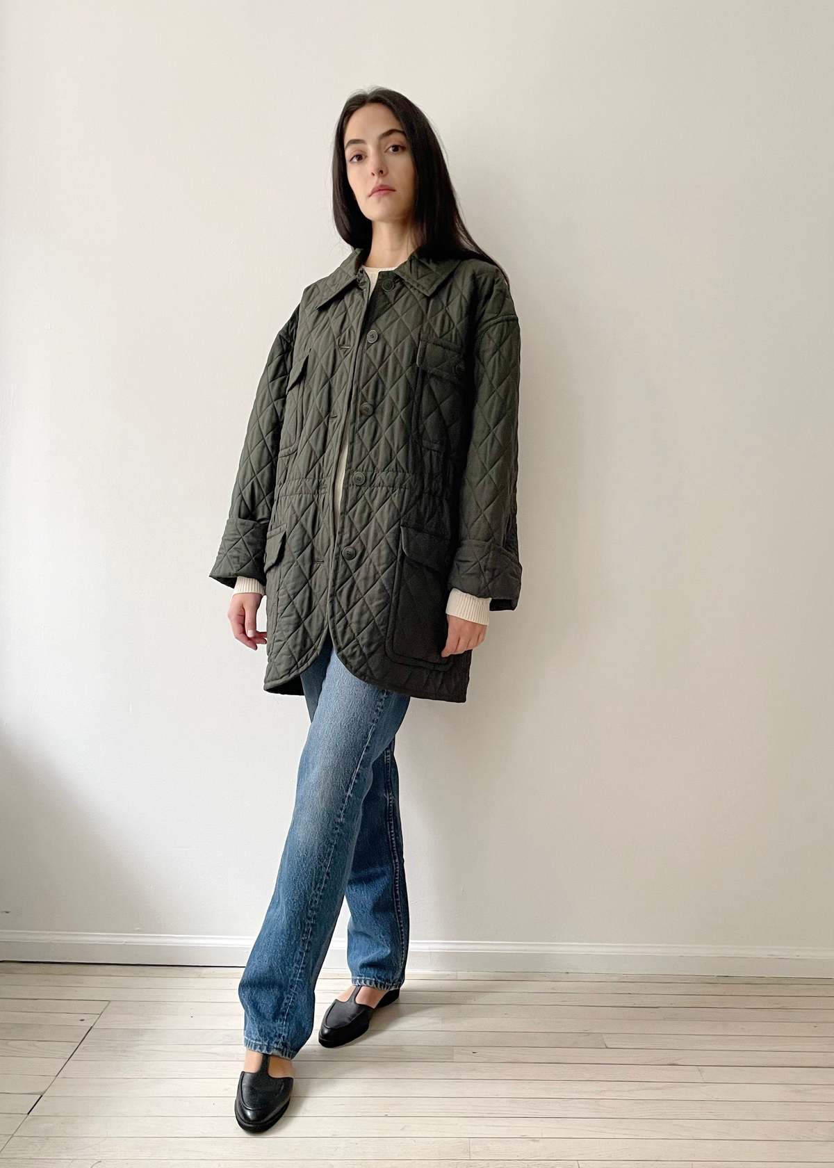 Vintage Escada Quilted Coat | Garmentory