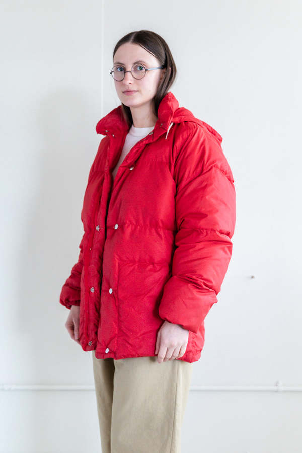 VINTAGE DOWN JACKET - Red | Garmentory