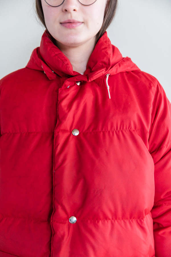VINTAGE DOWN JACKET - Red | Garmentory